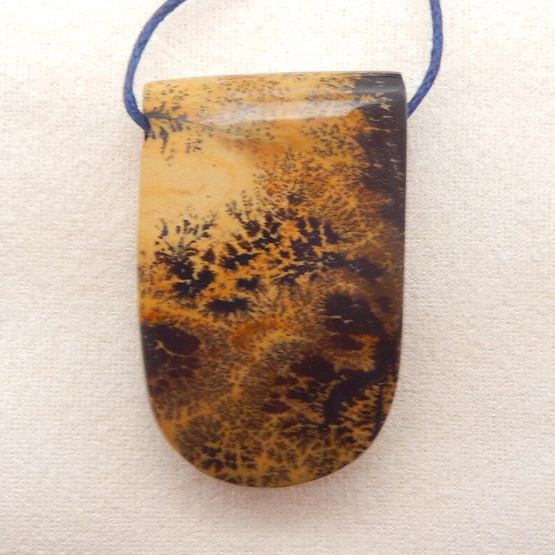 Natural Chohua Jasper Stone Pendant, Chinese Dendritic Jasper ...