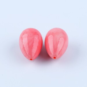 Wholesale! 1 Pair Pink Conch Shell (made of Powder of Shell, Color is ...