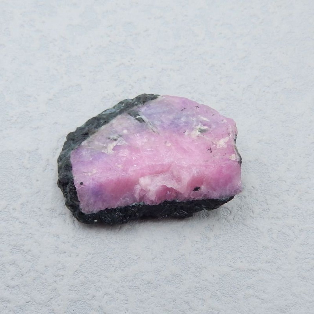 Beautiful Nugget (rough Sides) Natural Ruby Gemstone Raw Material, Home ...