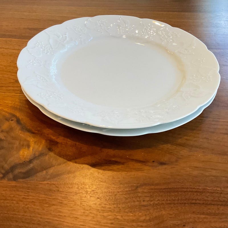 Ivy Design Dinner Plates - Etsy