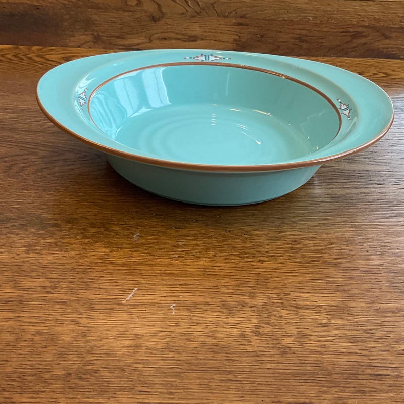 Vintage Teal Stoneware - Etsy