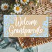 Grandparents Day Painted Banner Template | Welcome Grandparents Blue ...