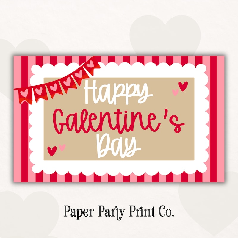 February Banners - Etsy