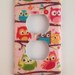 Owl Light Switch Cover / Pink Owls Nursery Decor / Owl Nursery - Etsy