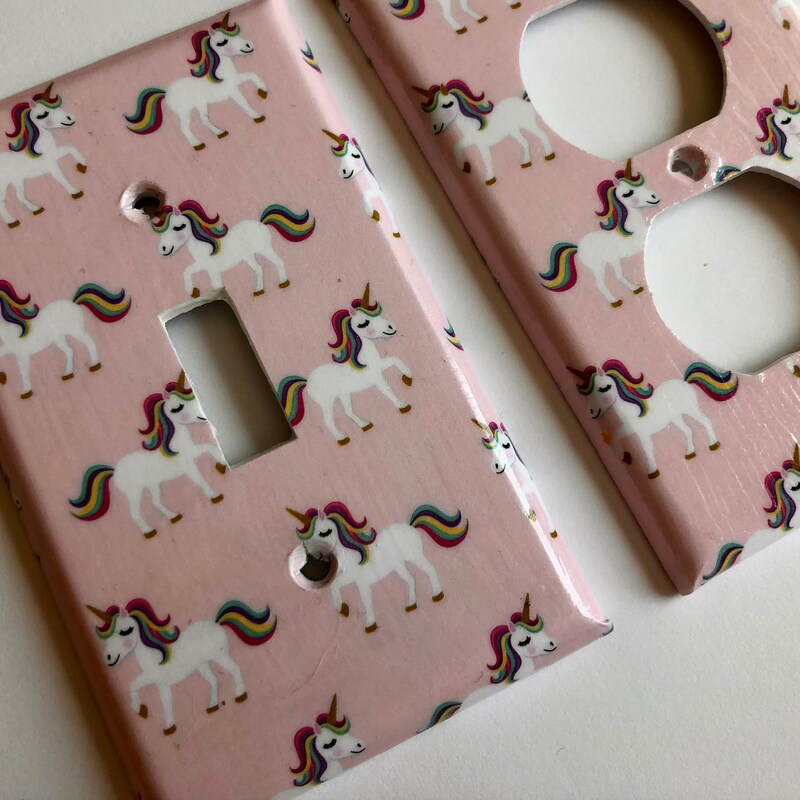 Unicorn Light Switch - Etsy