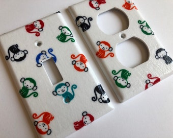 Monkey Light Switch - Etsy