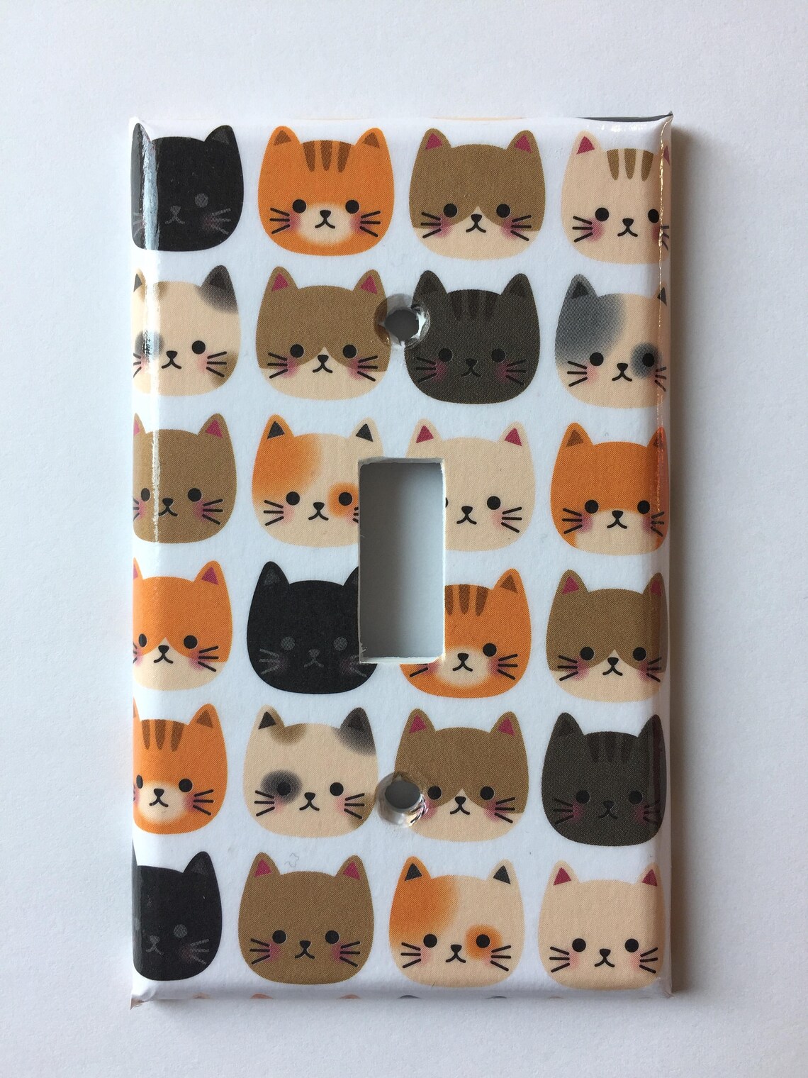 Cat Light Switch Plate Cover, Crazy Cat Lady, Cat Decor, Cat Lover Gift ...