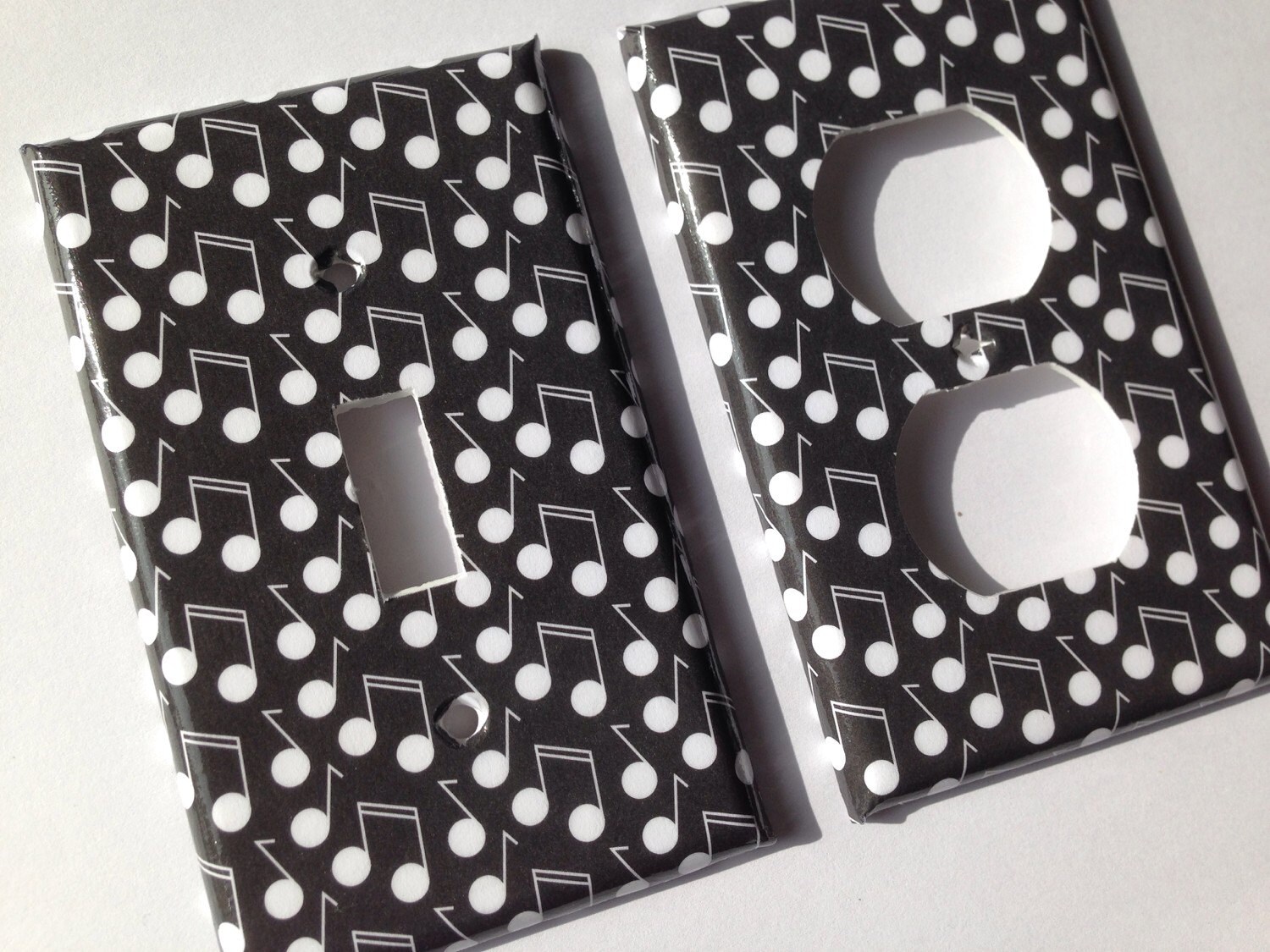 Musical Notes Single Toggle Light Switch Plate / Music Note | Etsy