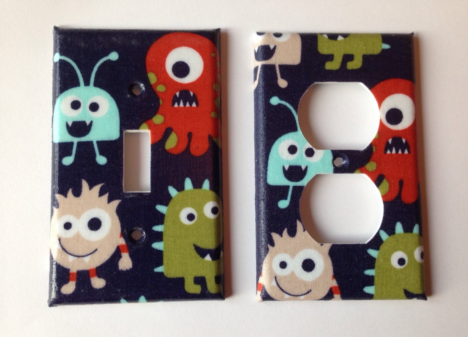 Monster Light Switch Plate / Monster Outlet Cover / Monster Bedroom ...