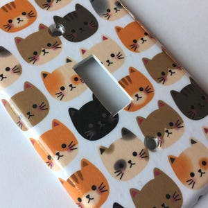 Cat Light Switch Plate Cover, Crazy Cat Lady, Cat Decor, Cat Lover Gift ...