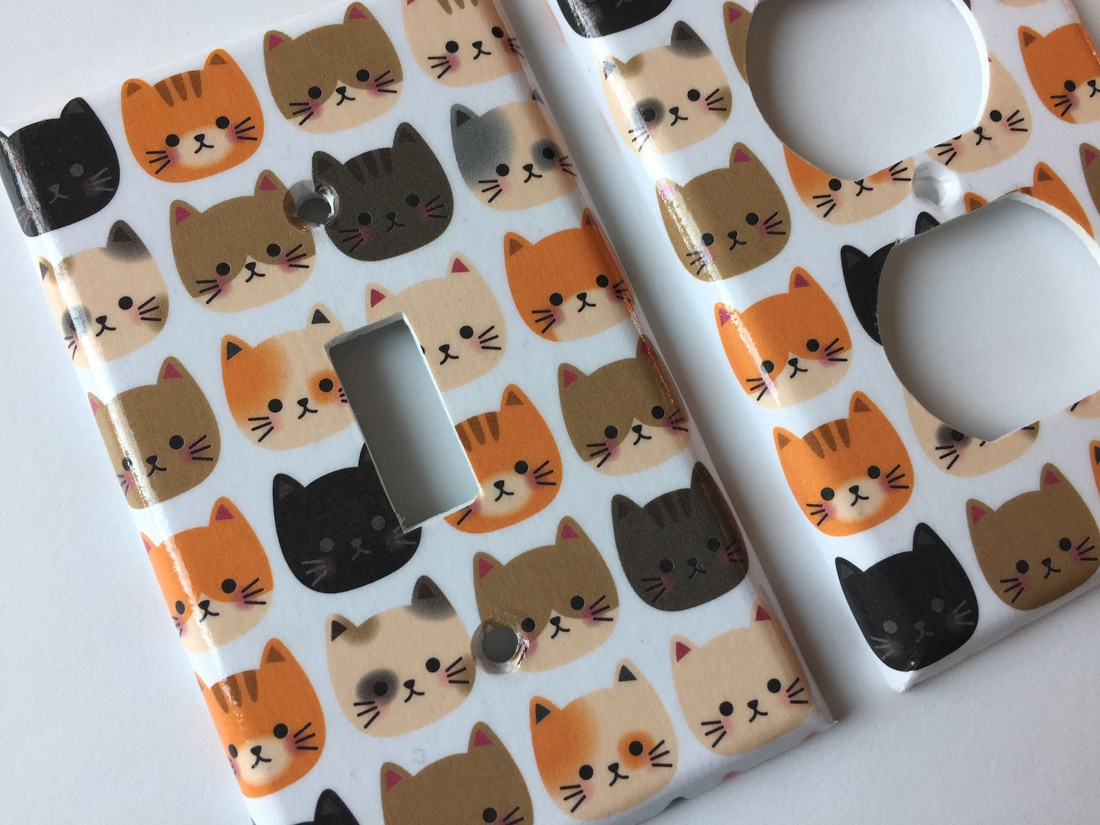 Cat Light Switch Plate Cover Crazy Cat Lady Cat Decor Cat | Etsy