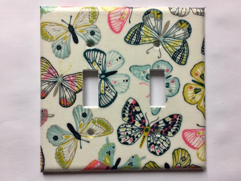 Butterfly Light Switch Plate / Butterflies Light Switch Cover | Etsy