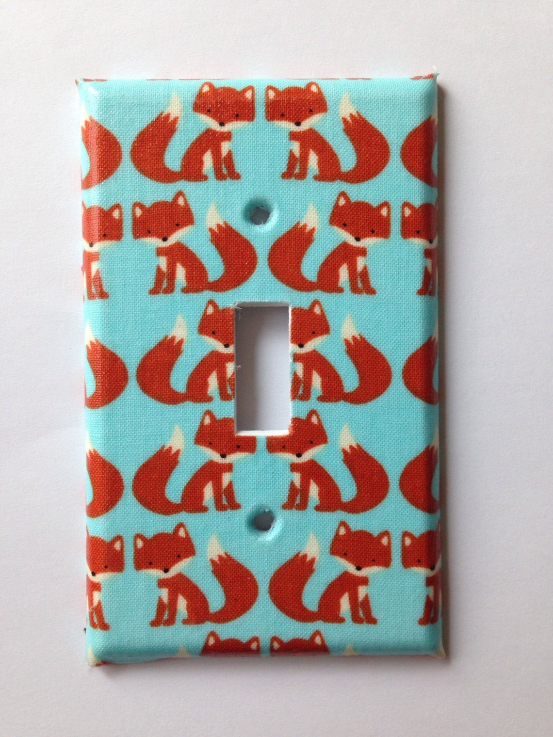 Woodland Animals / Single Light Switch Plate Cover / Forest | Etsy