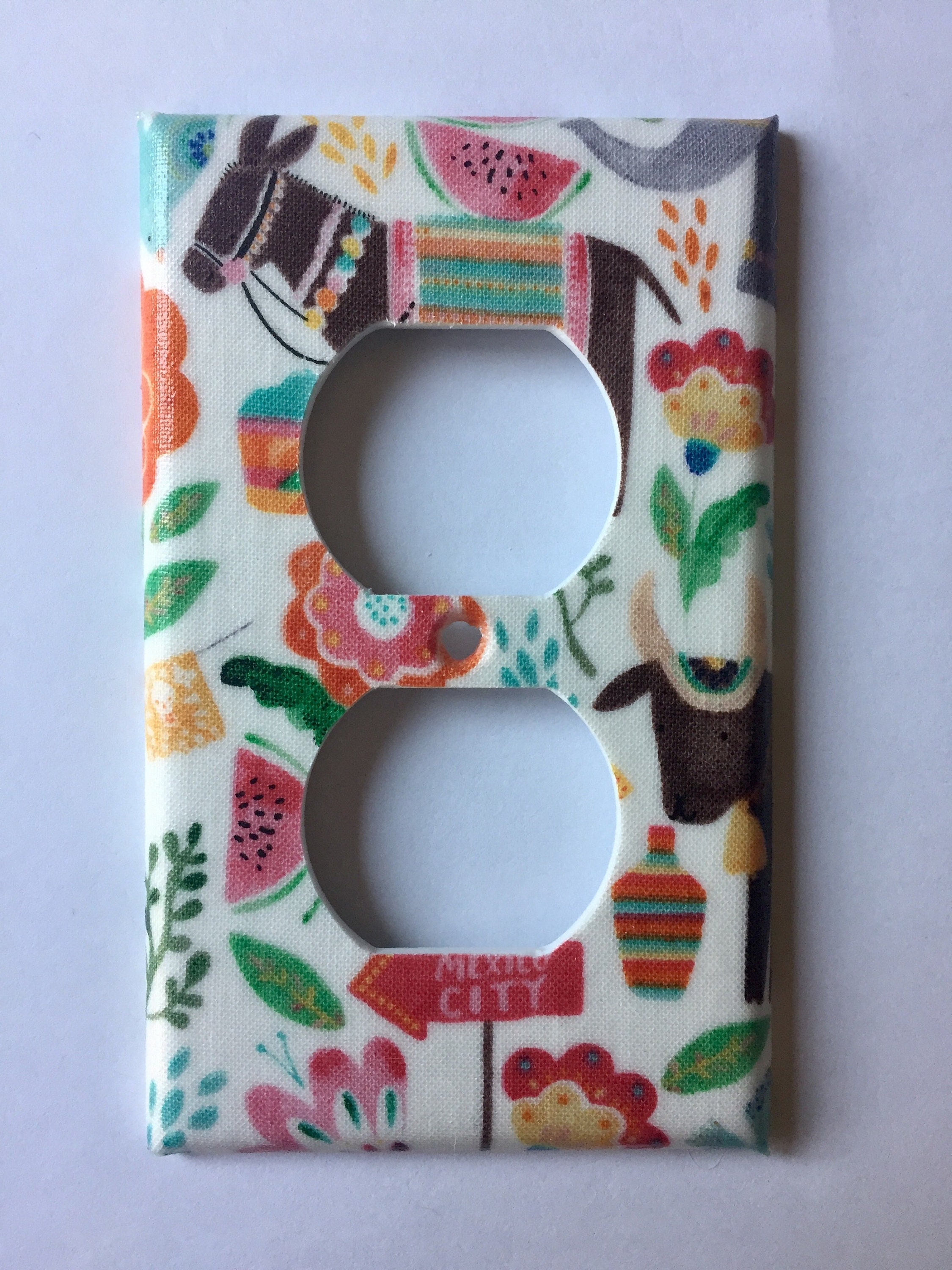 Cactus Light Switch Plate Cactus Nursery Decor Morrocan | Etsy