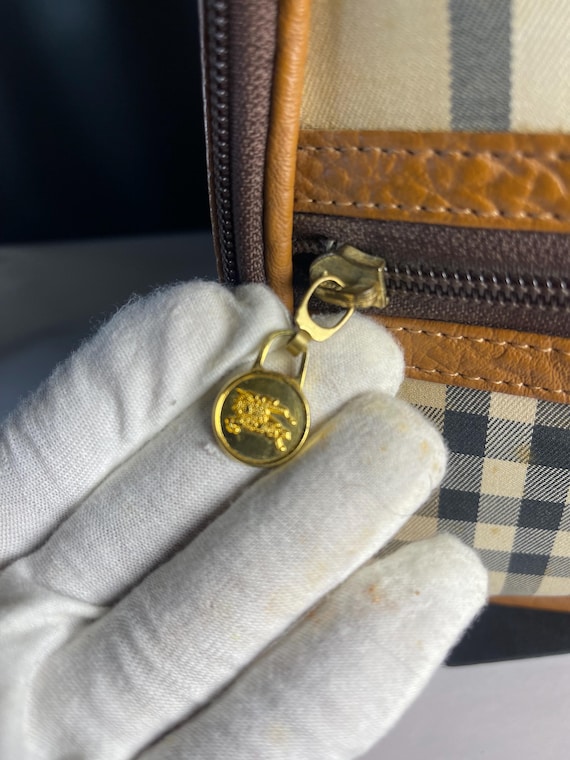 Authentic BURBERRY Nova Check Bag Vintage - Gem