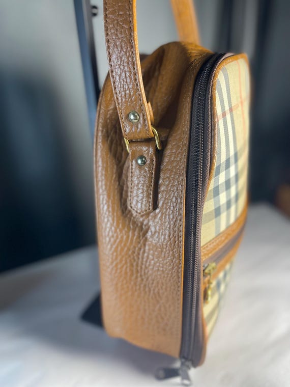 Authentic BURBERRY Nova Check Bag Vintage - Gem