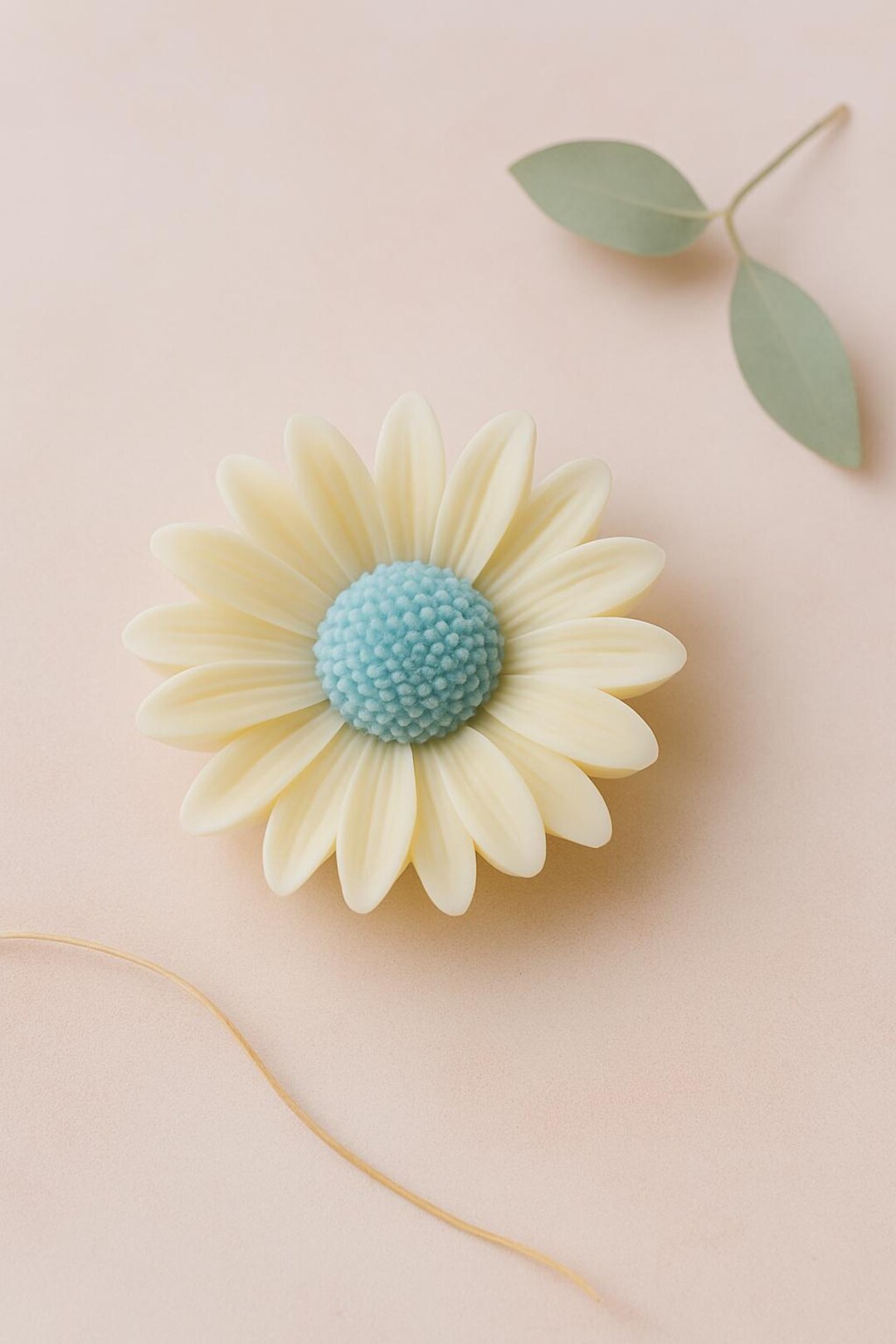 Handmade Daisy Soap Favors: Pastel Flower Guest Soaps, Wedding Baby ...