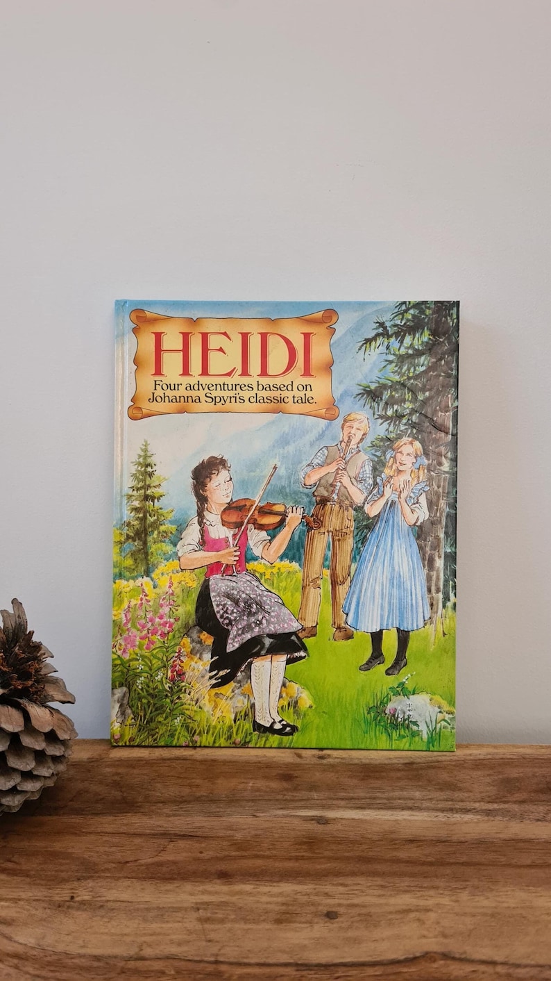 RARE! Heidi - Four Adventures Based on Johanna Spyri's Classic Tale - A ...
