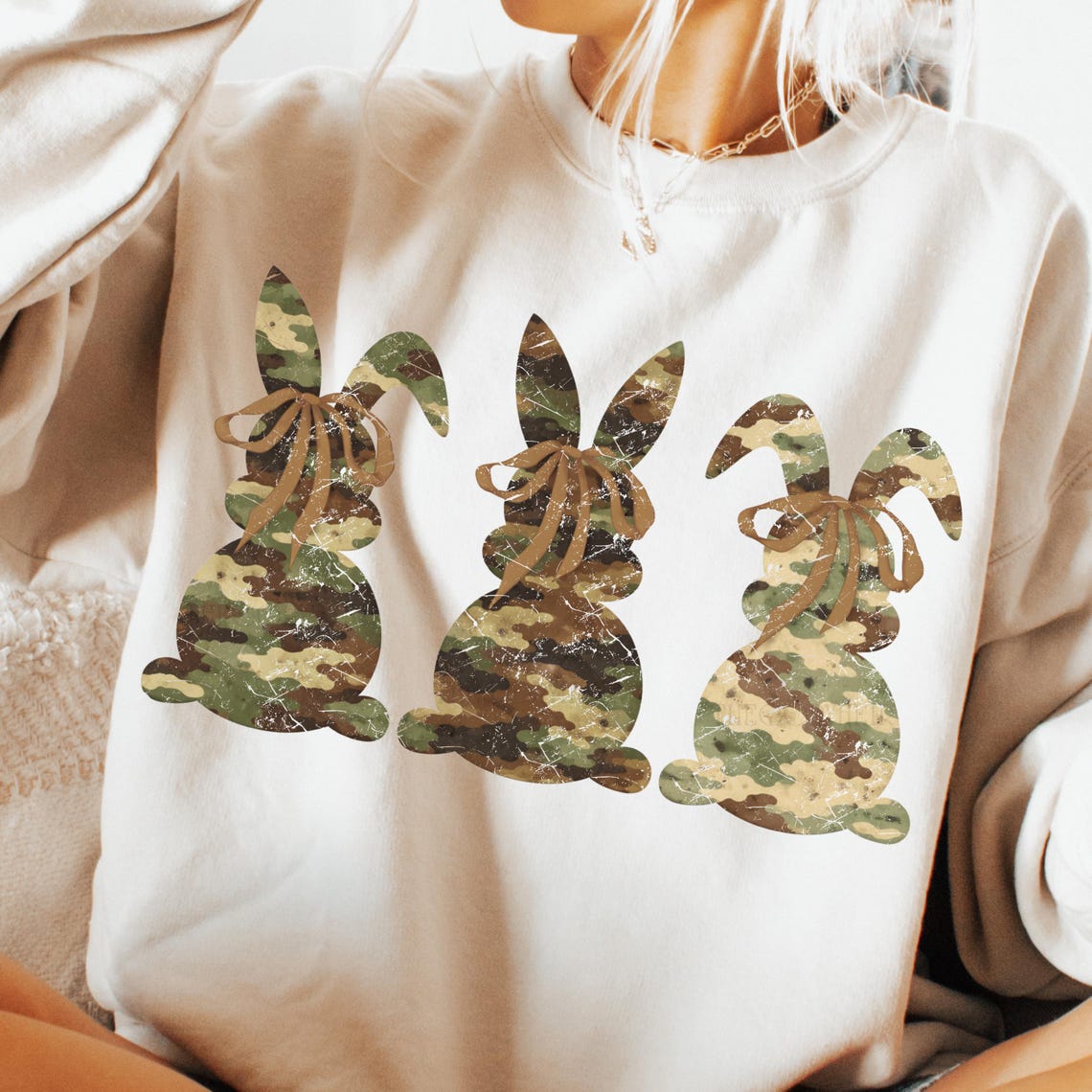 Camo Easter Bunny Png, Coquette Egg Hunter Bunny Sublimation Design ...
