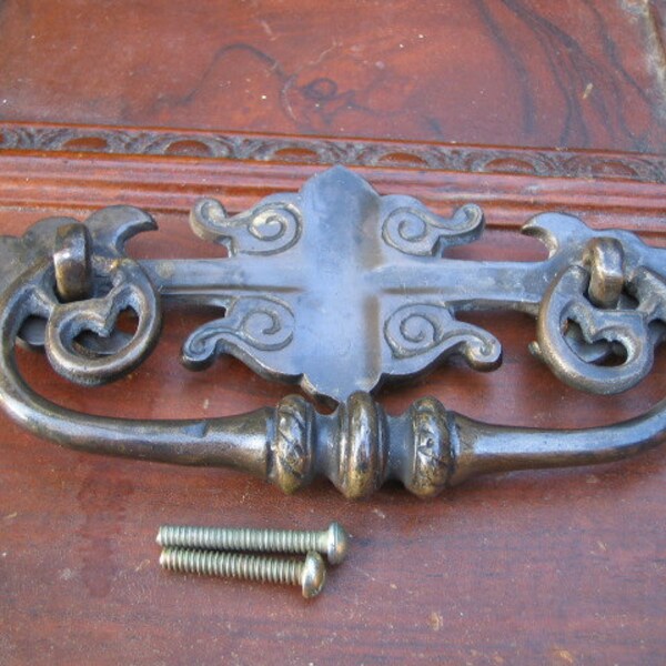 Brass Drawer Pull - Etsy