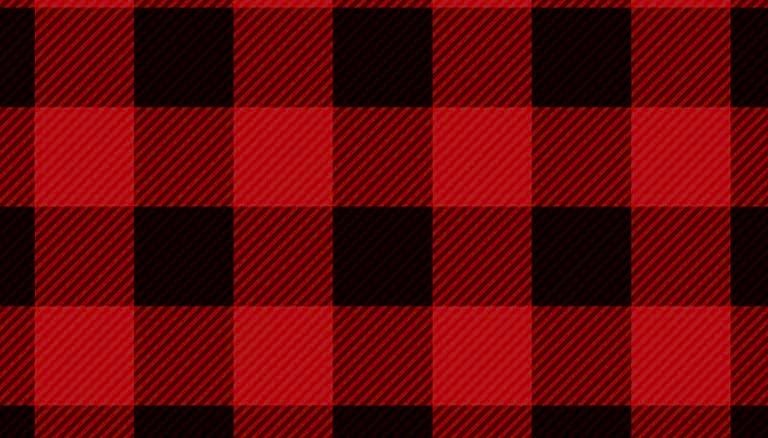Red Black Buffalo Check Flannel Fabric Sold by the Fat Quarter and Yard ...
