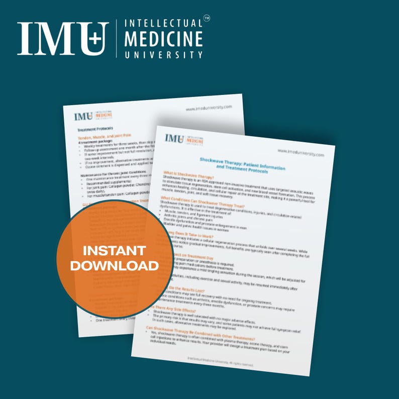 Shockwave Therapy Patient Guide – Non‑invasive Pain Relief, Soft Tissue ...