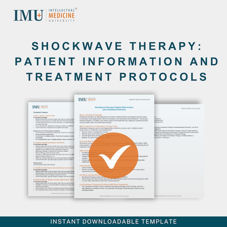 Shockwave Therapy Patient Guide – Non‑invasive Pain Relief, Soft Tissue ...