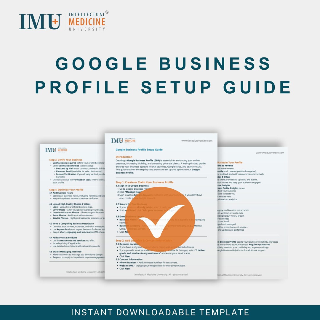 Google Business Profile Setup Guide: Local SEO for Healthcare (digital ...