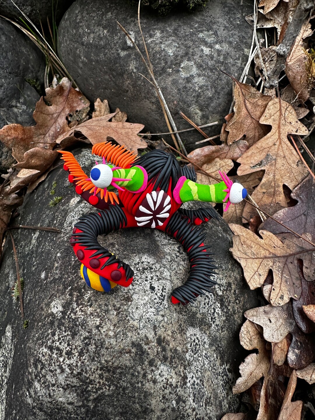 Spiderclaus the Stuff of Nightmares One of a Kind Signed by Artist - Etsy