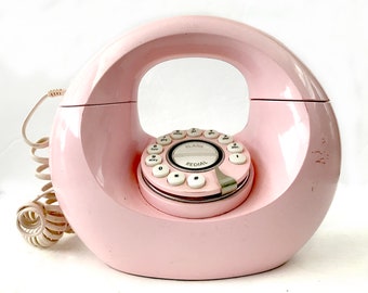 Pink vintage phone | Etsy