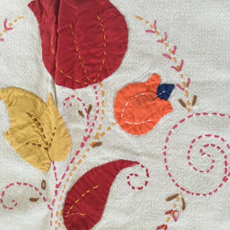 Applique Tablecloth - Etsy