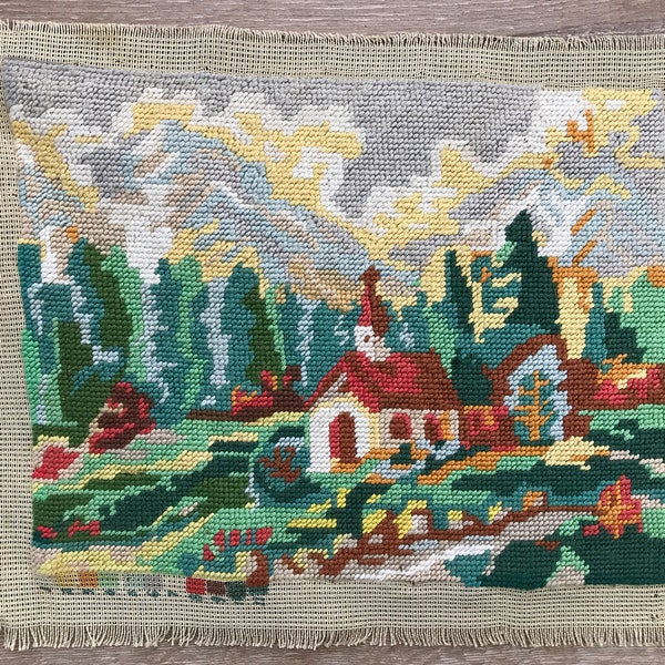 Vintage Needlepoint - Etsy
