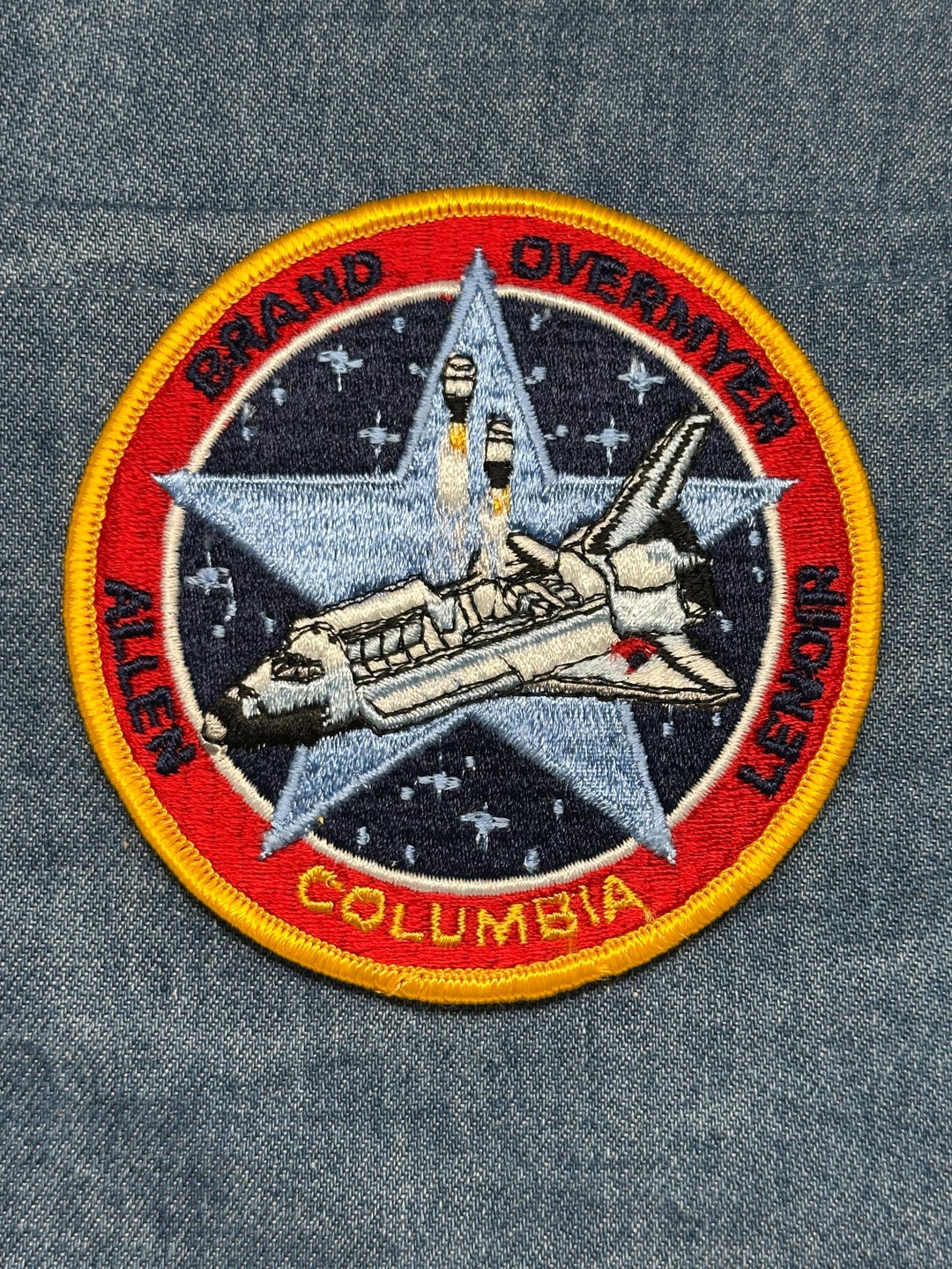 NASA Columbia STS-5 Mission Patch: Iron-on Multicolor - Space Shuttle ...