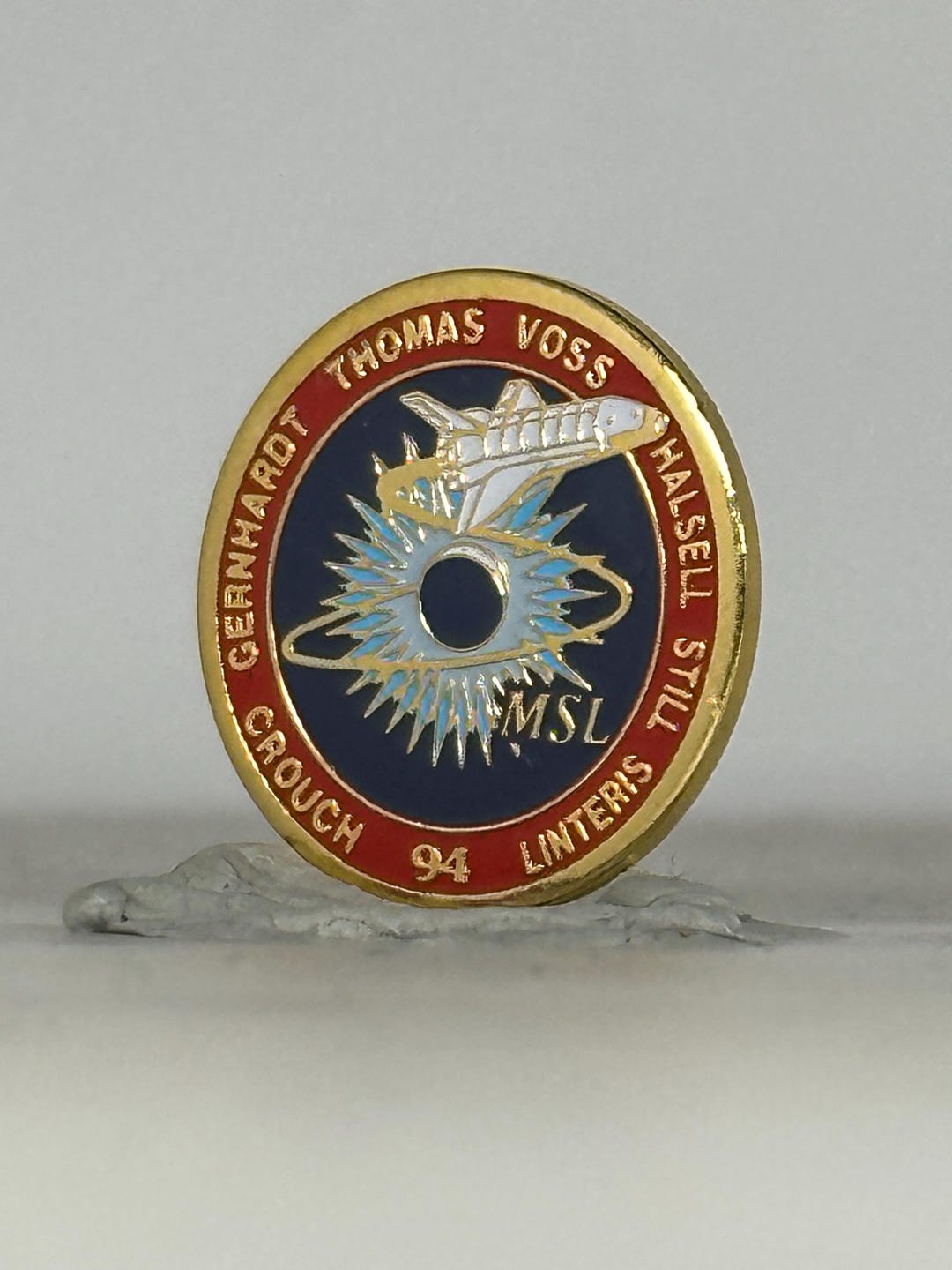 NASA Space Shuttle Columbia STS-65 Mission Pin (1994) – Halsell, Thomas ...