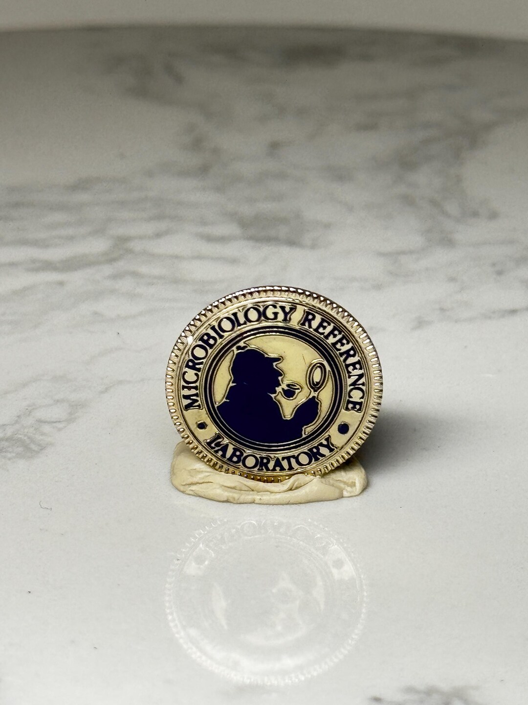 Microbiology Reference Laboratory Pin: Gold Tone Enamel - Science - Etsy