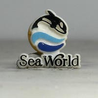 RAINBOW WHALE Vintage Enamel Pin Lapel Badge Fun Seapunk Pinback - Etsy