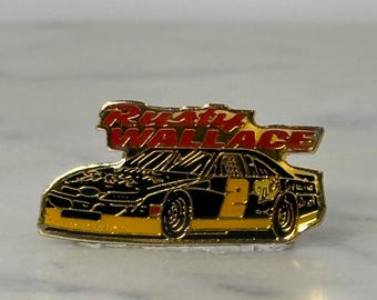 NASCAR #2 Rusty Wallace: Black & Yellow Car - 1990s NASCAR Accessory - Etsy