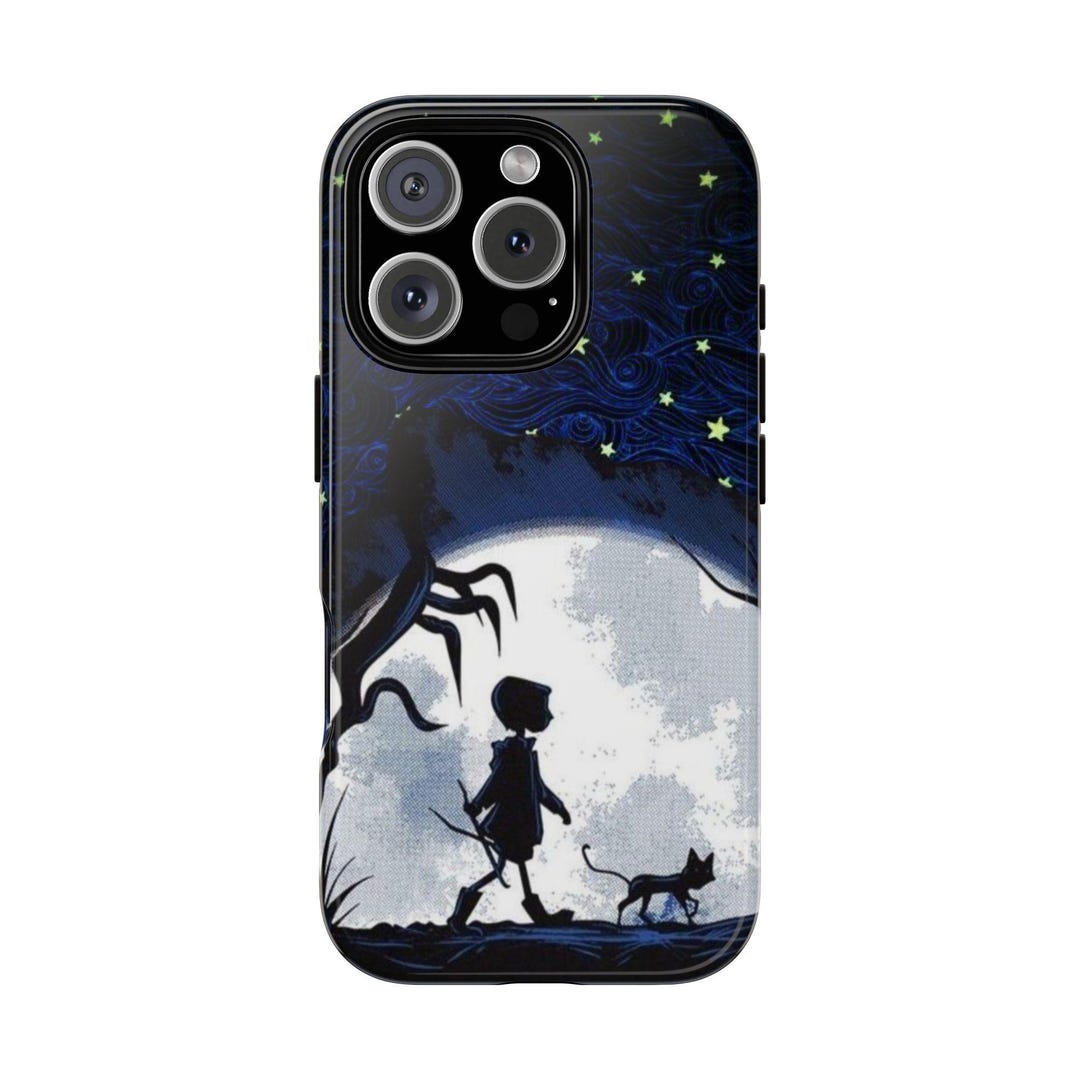 Phone Cases, Coraline Inspired Phone Cover, Gift for Gothic, Halloween ...