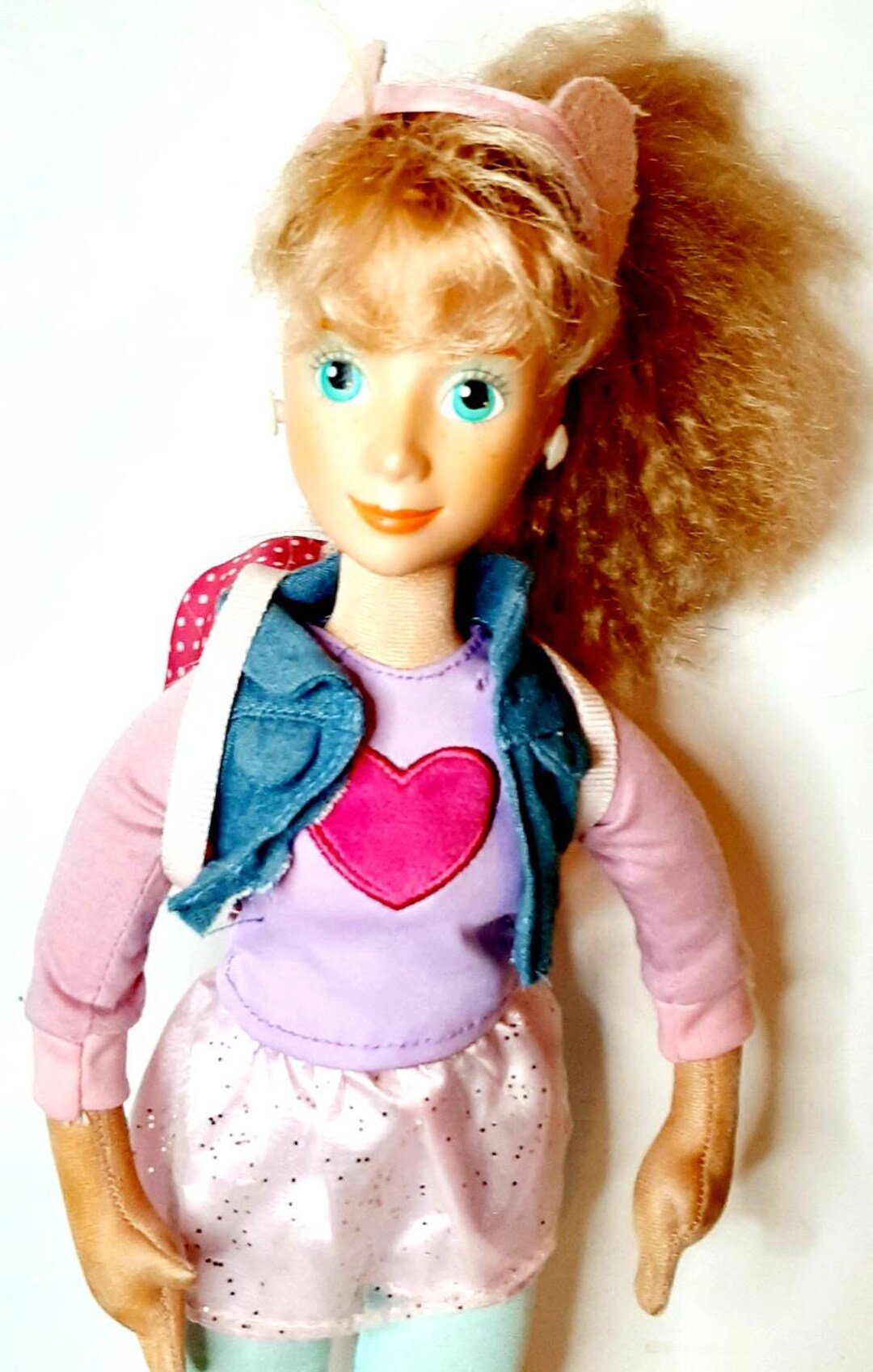 Vintage Mattel Hot Looks posable Fashion Doll reemplazo traje botas ...