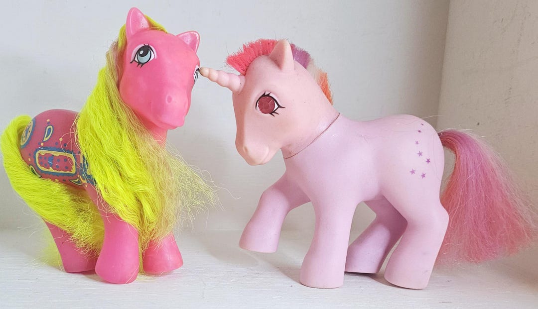 Vintage G1 Fizzy Twinkle Eyes Sweet Notes Rockin Beats Neon 1980s Lot ...