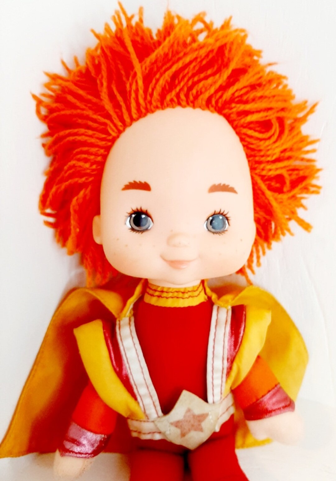 Vintage Red Butler Rainbow Brite Color Kid Boy Friend Eighties Toy Doll ...