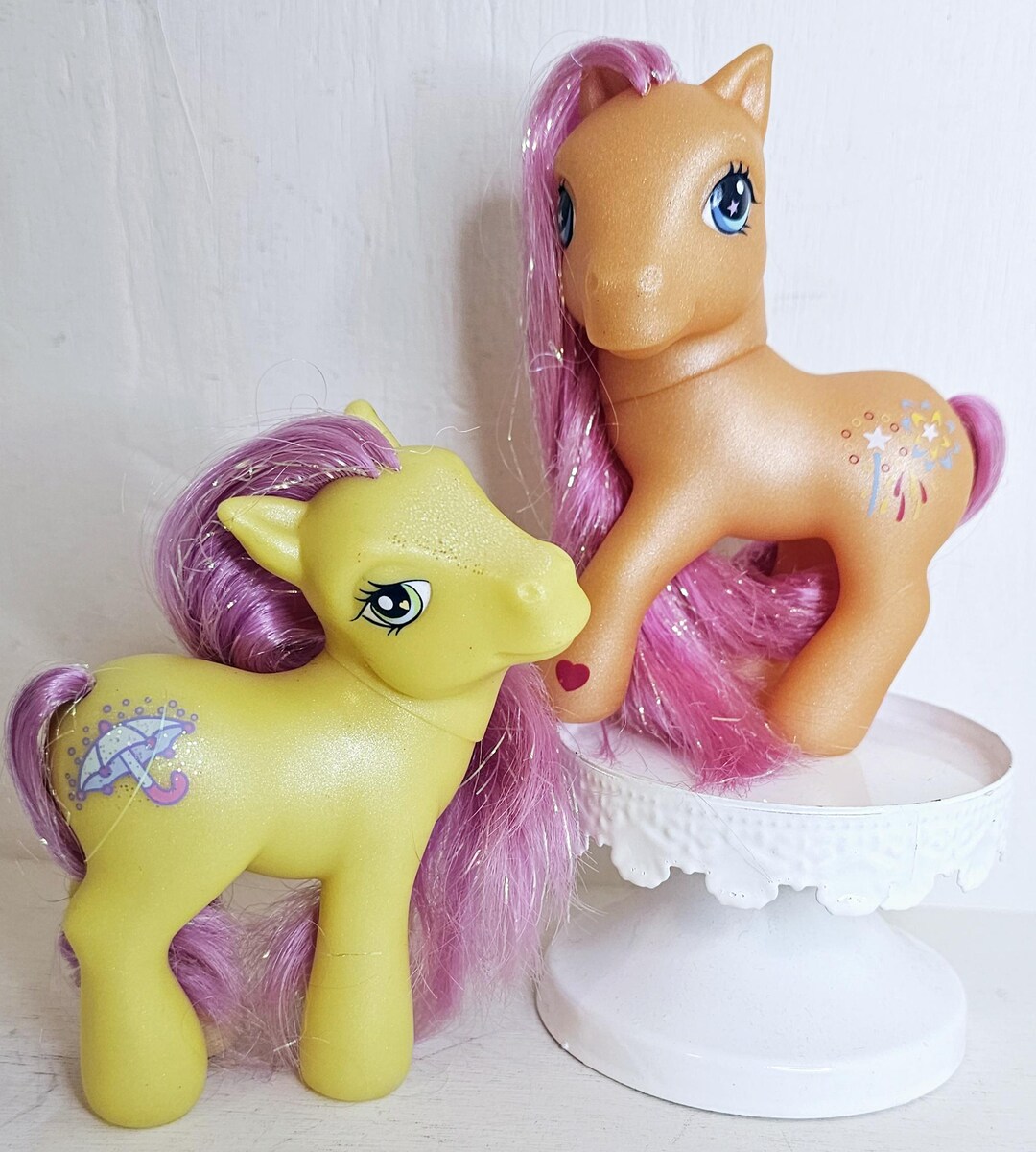 Vintage G3 My Little Pony Sparkle Works Merriweather Lot of 2 Ponies ...