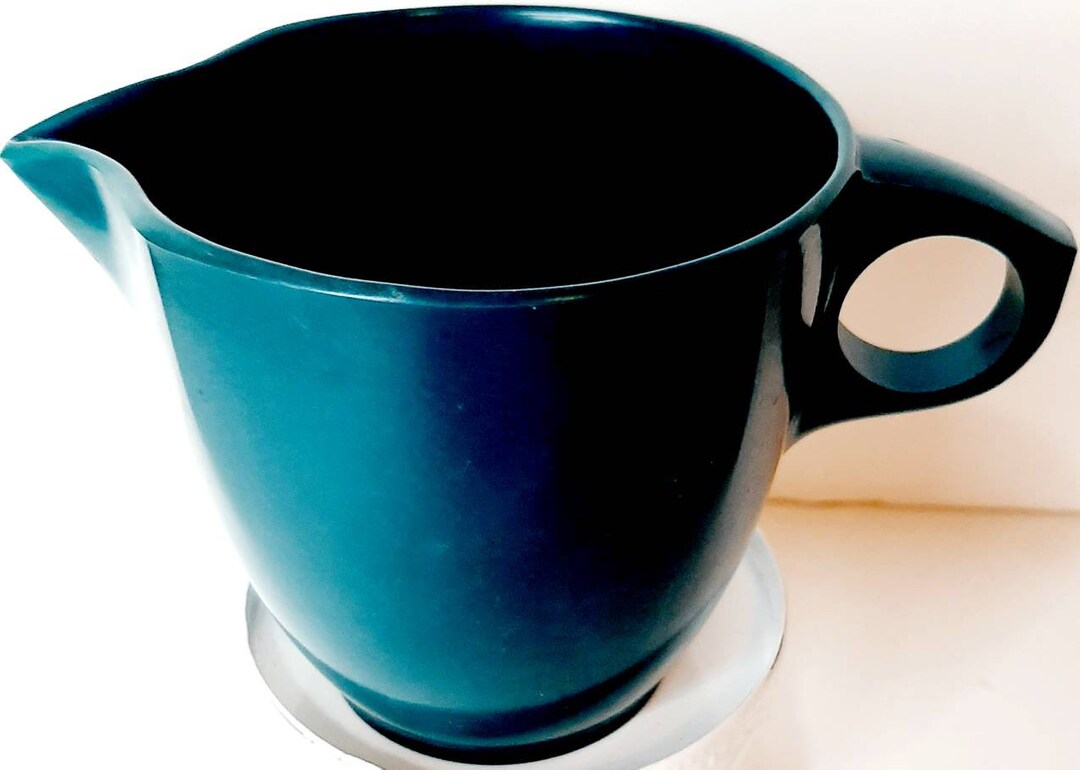 Vintage Duperite Coronation Ware Milk Gravy Jug 1950s Deep Green Deco ...