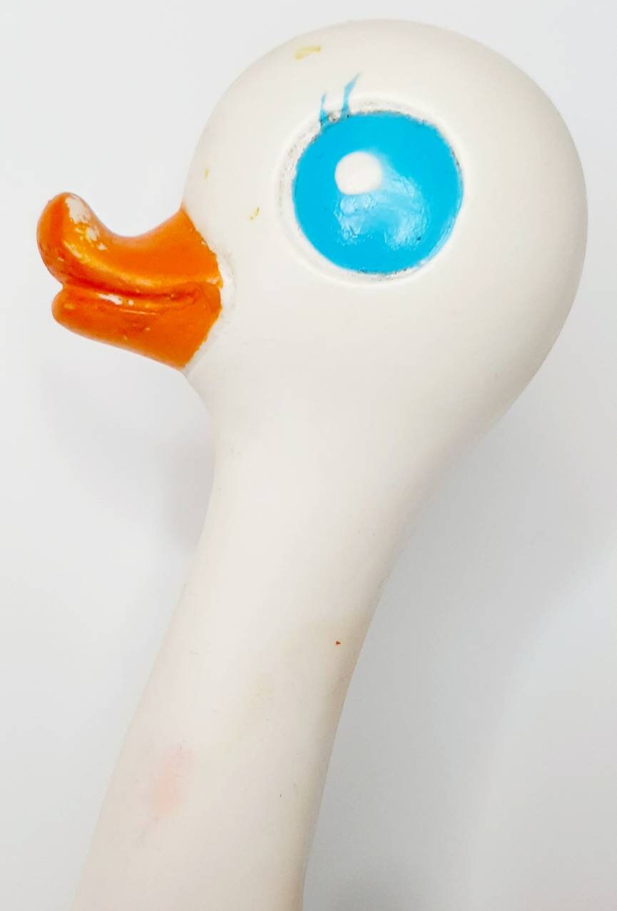 Toys & Games Pretend Play Vintage Duck Plastic Squeaky Toy Cute ...
