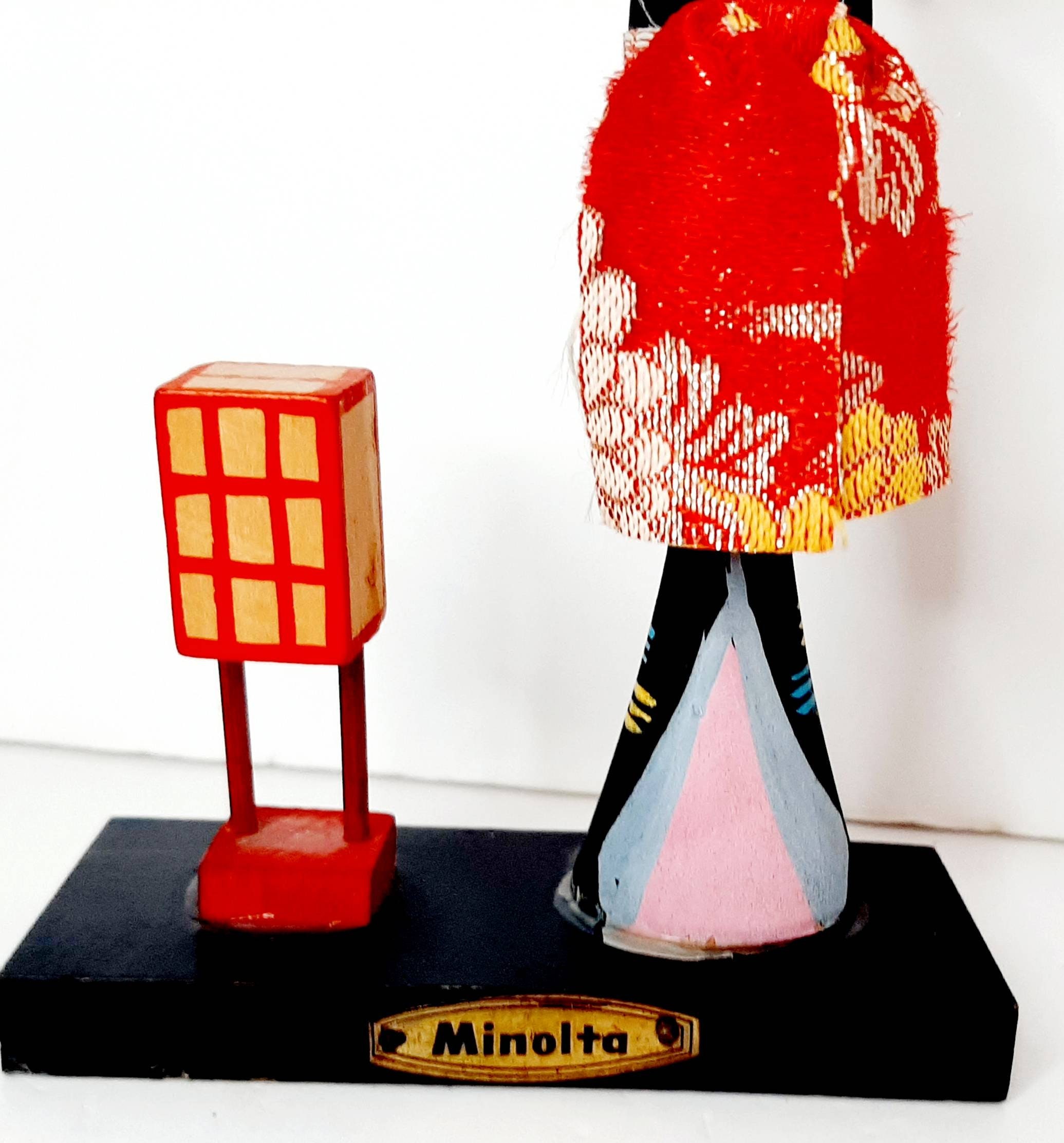 Vintage Japanese Miniature Geisha Dressed Traditional Silk | Etsy