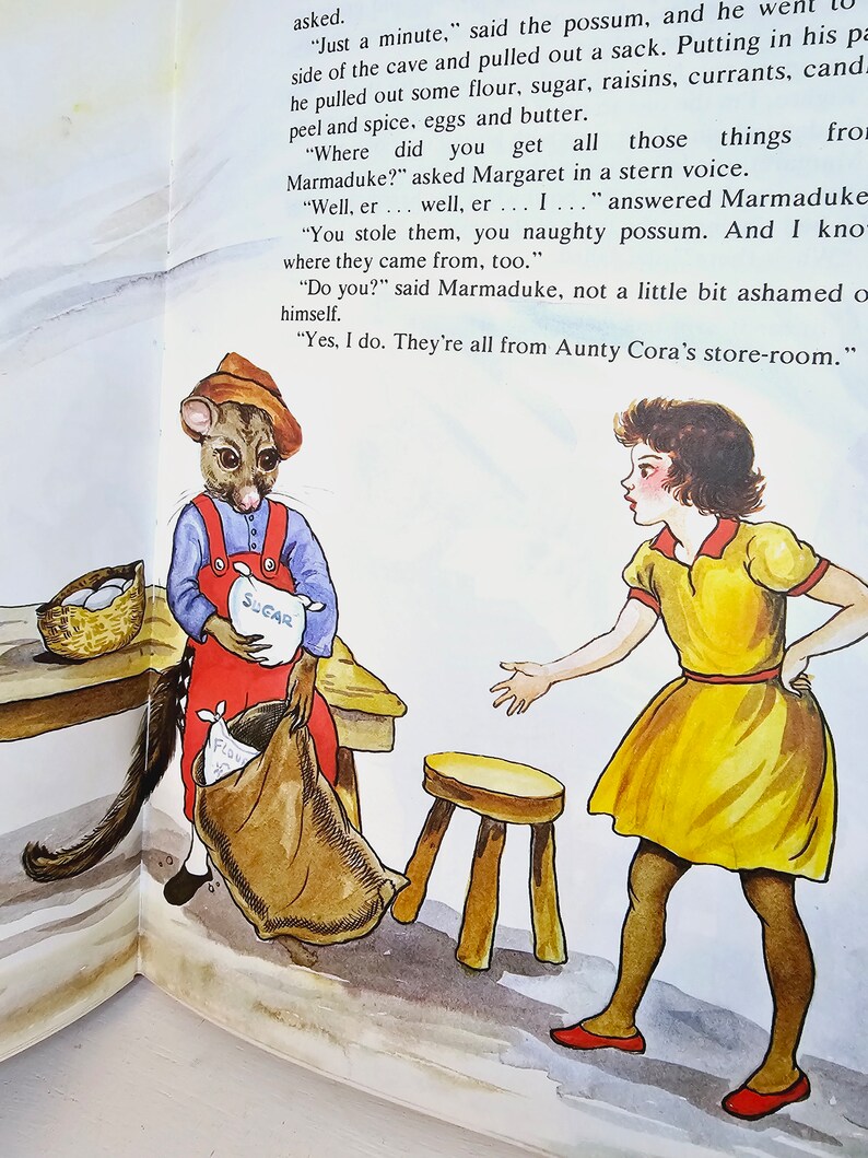 Marmaduke the Possum in the Cave of Gnomes Hard Cover Story Book ...