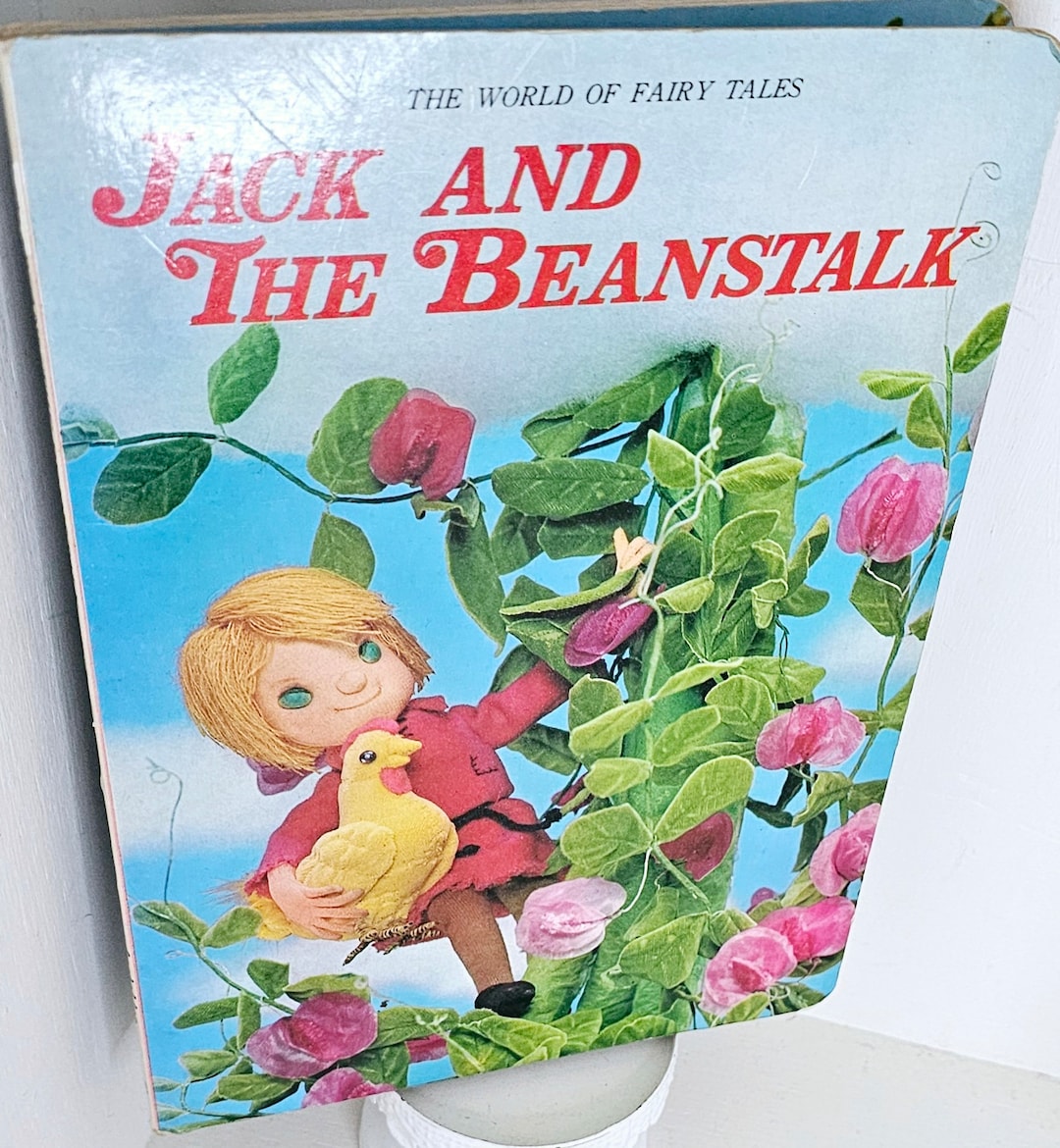 Vintage Kitsch Jack and the Beanstalk A Puppet Story Book Fairytale ...