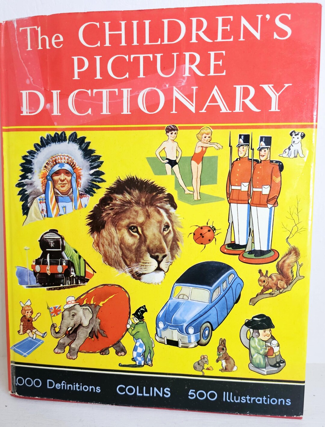Vintage 1950s the Childrens Dictionary in Pictures Hardcover Book ...