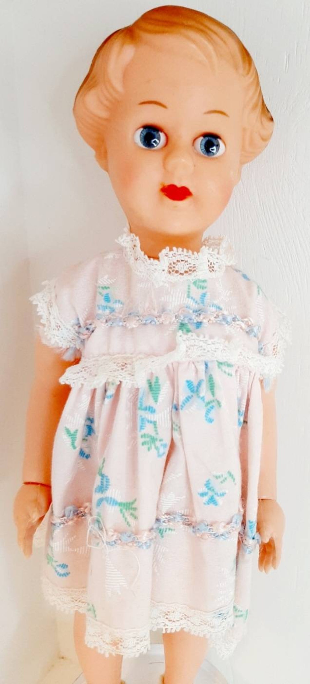 Vintage Kitsch Doll Empire Made Sleep Eyes Molded Hair Classic Doll ...