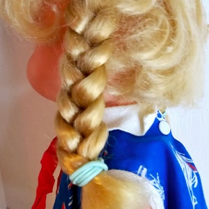 Vintage Perfekta Blonde Doll Pigtails Sleep Eyes Toddler 1960s Jointed ...